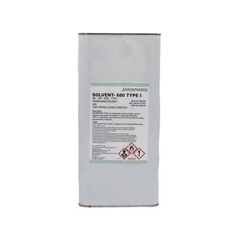 Pd 680 Solvent Fast Drying Low Odour Solvent 5 Litre Container