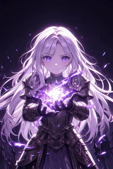 White Haired Knight Gender Is Up To You With Blue By Varm209 On Deviantart