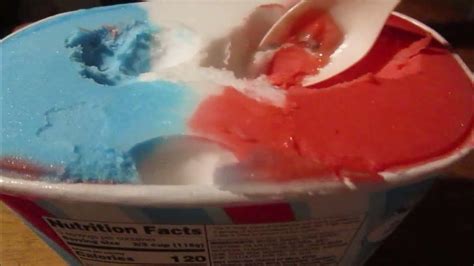 Great Value Red White And Blue Sorbet Youtube