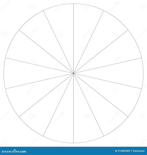 Segmented Circle Pie Graph Pie Chart Infographics Presentation