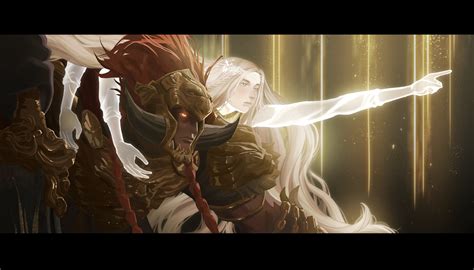 Miquella And Promised Consort Radahn Elden Ring And 1 More Drawn By