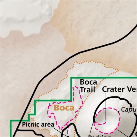 Capulin Volcano National Monument Map By Us National Park Service Avenza Maps