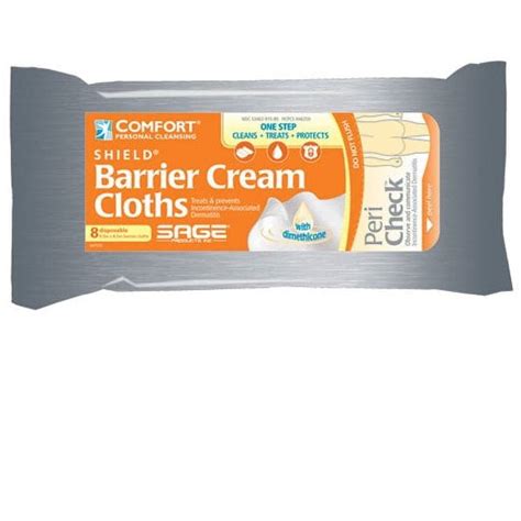 Comfort Shield Skin Protective Hygiene Wipes Incontinence Barrier