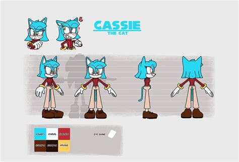 Cassie Reference Sheet Last Mobian Design By Puggymation On Deviantart