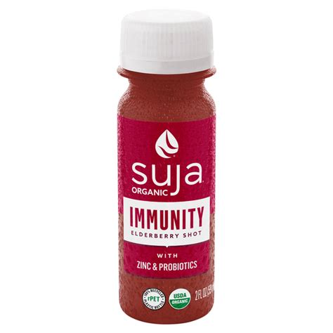 Save On Suja Organic Immunity Rebound Shot With Elderberry And Probiotics