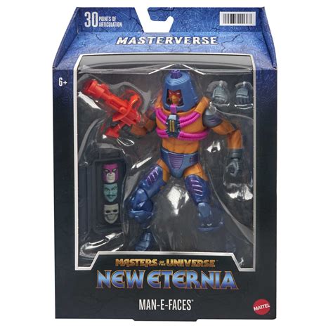 Masters Of The Universe Masterverse Man E Faces Action Figure Tienda