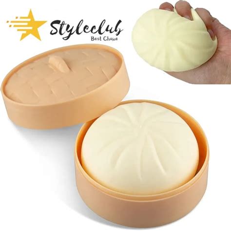Toy Game X Styleclub Squishy Siopao Funny Sensory Fidget Toy Tiktok