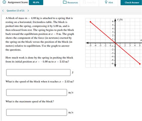 Solved Assignment Score Resources Hint Check Answer