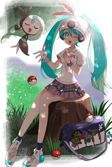 Sorami Hatsune Miku Meloetta Psychic Miku Project Voltage