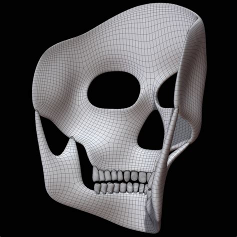 Skull Mask 3d Model 7 Obj Ztl C4d Fbx Ma Max 3ds Free3d