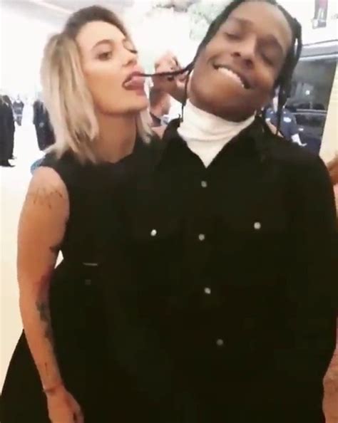 Paris And A Ap Rocky Via Paris Ig Story Two Hours Tumbex