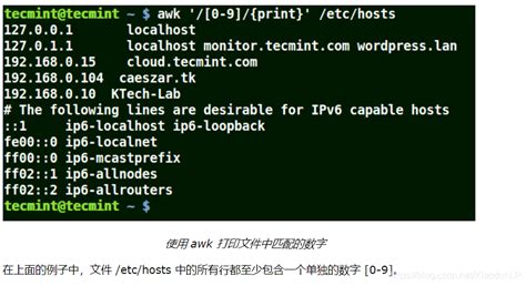 awk 正则匹配列中指定的字符 awk正则表达式匹配 csdn博客