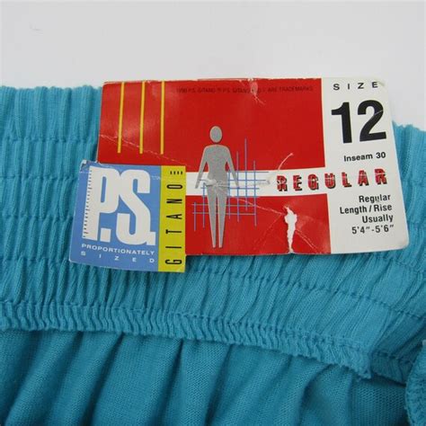 Vintage Nwt 1990 Ps Gitano Parachute Harem Pants High Gem