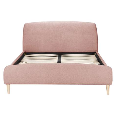 Otley King Size Pink Bed Frame Wilko