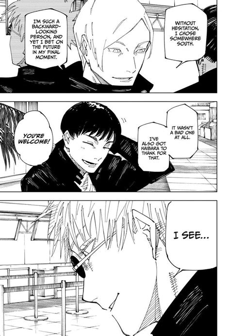 Jujutsu Kaisen Manga Chapter 236 Heading South