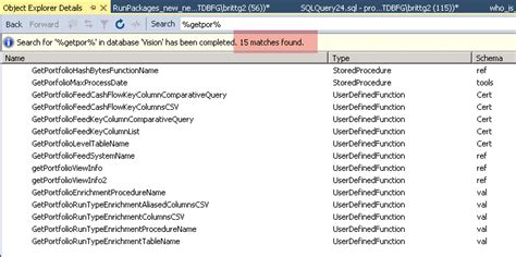 Inconsistent Search Results Issue Microsoft Azuredatastudio GitHub