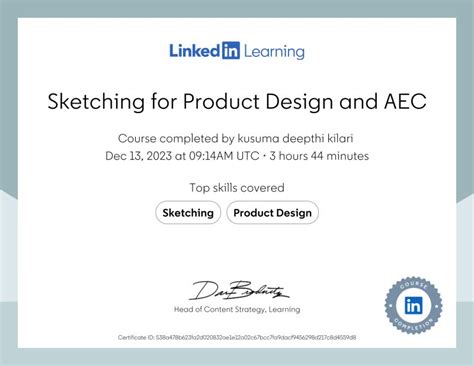 Certificate Of Completion Kusuma Deepthi Kilari