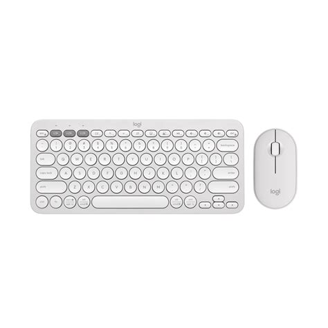 Logitech Pebble 2 Combo Wireless Keyboard And Mouse Quiet And
