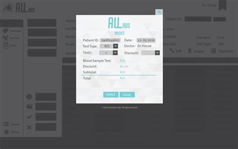 User Interface Database Design Behance
