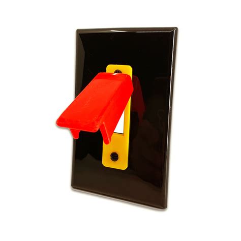 Emergency Jet Pilot Light Switch Cover Muckychris