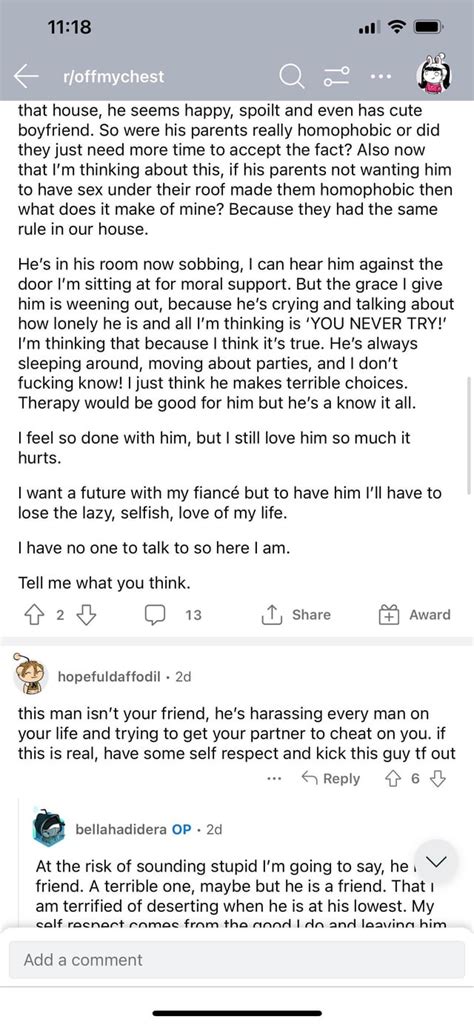 My Fiancé Is Giving Me An Ultimatum To Cut Off My Best Friend Before