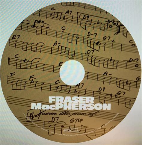 Fraser Macpherson From The Pen Of Cellar Music