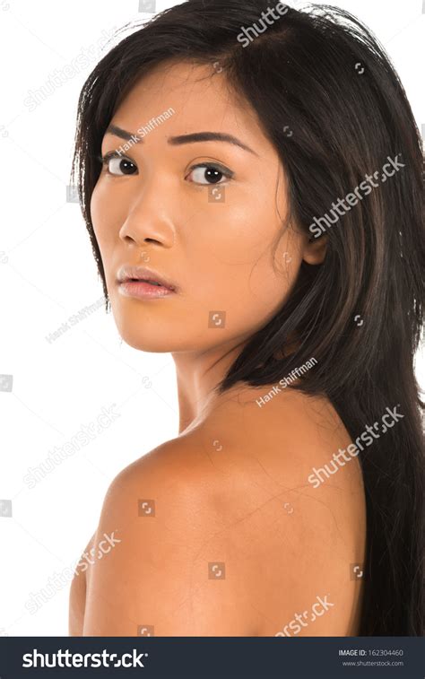 Стоковая фотография 162304460 Pretty Filipino Woman Posing Nude On
