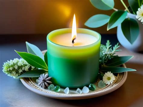 Rituales De Abundancia Atrae Prosperidad Con Velas Verdes