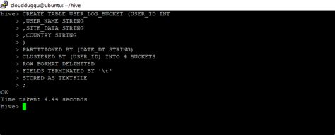 apache hive bucketing tutorial cloudduggu