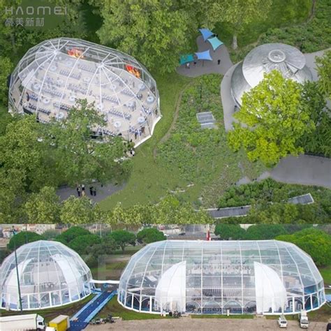 Outdoor Trade Show 6m Igloo Pvc Hotel Dome House Tents Home Kit