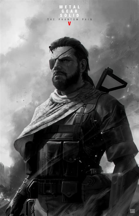 MGS Big Boss Poster Created By Dave Keenan