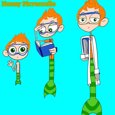 Bubble Guppies Nonny Life Stages By Ultravialettescene On Deviantart