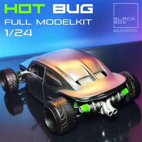 3d Printable Hot Bug 124 Full Modelkit By Black Box Miniatures Stl
