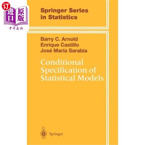 海外直订conditional Specification Of Statistical Models统计模型的条件说明虎窝淘 海外直订conditional Specification Of Statistical Models统计模型的条件说明虎窝淘