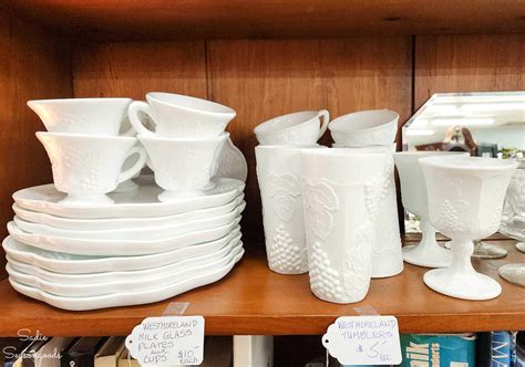 Upcycling Ideas For The Milk Glass Dishes You Find At Thrift Stores