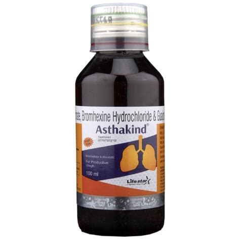 Asthakind Expectorant Syrup 60ml Uses Price Dosage Side Effects