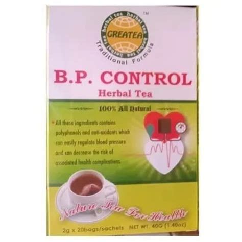 Great Tea Bp Control Herbal Tea 20 Tea Bags Konga Online Shopping