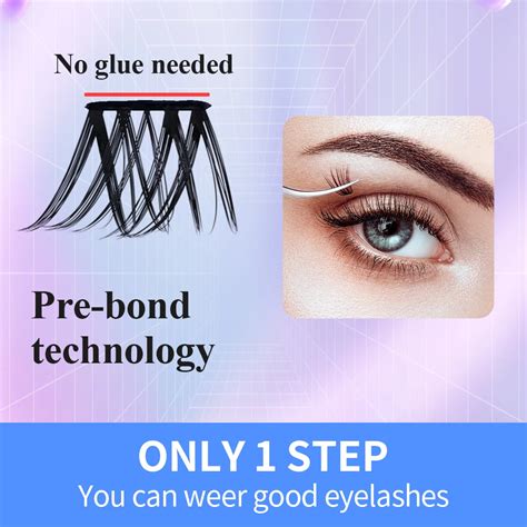 Factory Handmade Self Adhesive Diy Lashes Superfine Band Pre Cut Press