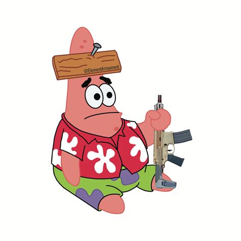 Element Armament Tactical Spongebob Series Patch Or Stickers