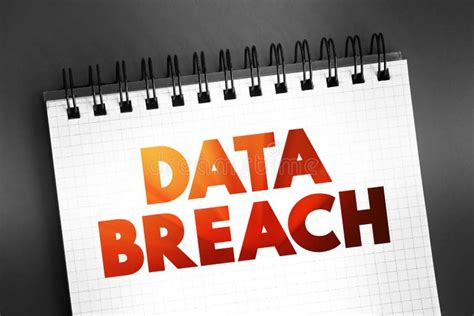 Data Breach Security Incident In Which Malicious Insiders Or External