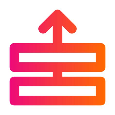 Bring Forward Generic Gradient Outline Icon