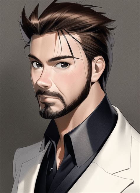 Tony Stark Anime