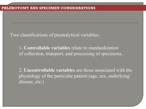 Phlebotomy Quality Lec 3 Ppt