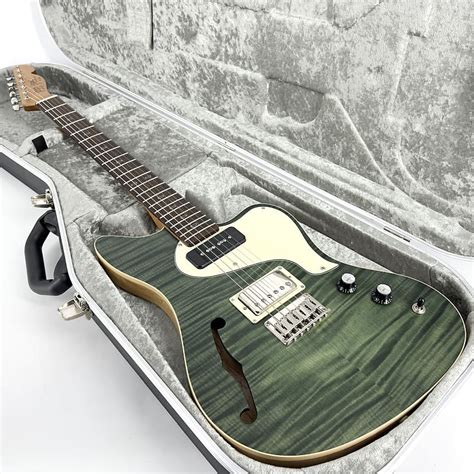 2022 Pjd Guitars St John Elite Forest Green Burst Reverb Canada