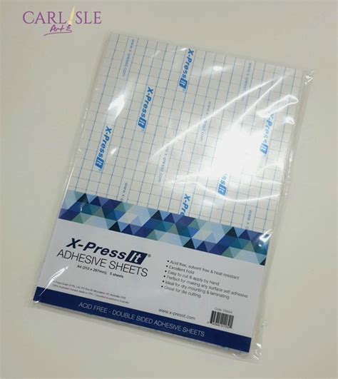 X Press It Double Sided Tape Sheets Choose Your Size