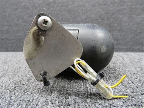 Windshield Mounted Compass Indicator Lighted Triangle Mount Yellowed No Data Plate