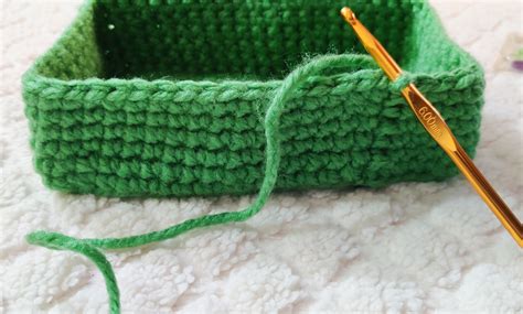 Rectangular Crochet Basket Pattern Free At Michael Dalrymple Blog