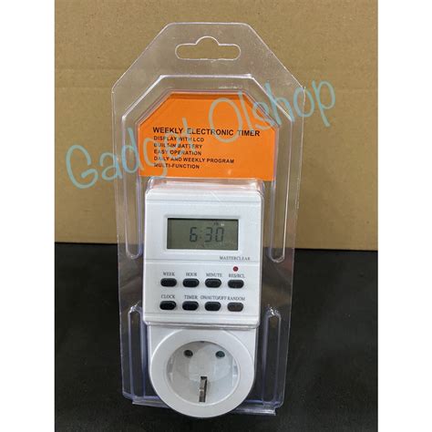 Jual Timer Digital Stop Kontakstop Kontak Timer Digitalstop Kontak On Off Listrik Otomatis
