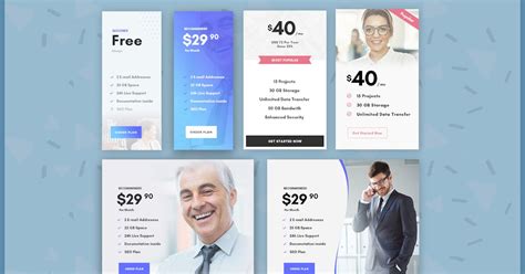 Business Pricing Table Psd Template By Mexopixel On Envato Elements