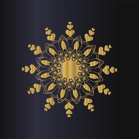 Golden Mandala Design 42360303 Vector Art At Vecteezy